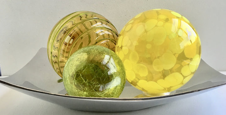 Glass Balls Decorative - Worldly Goods Too