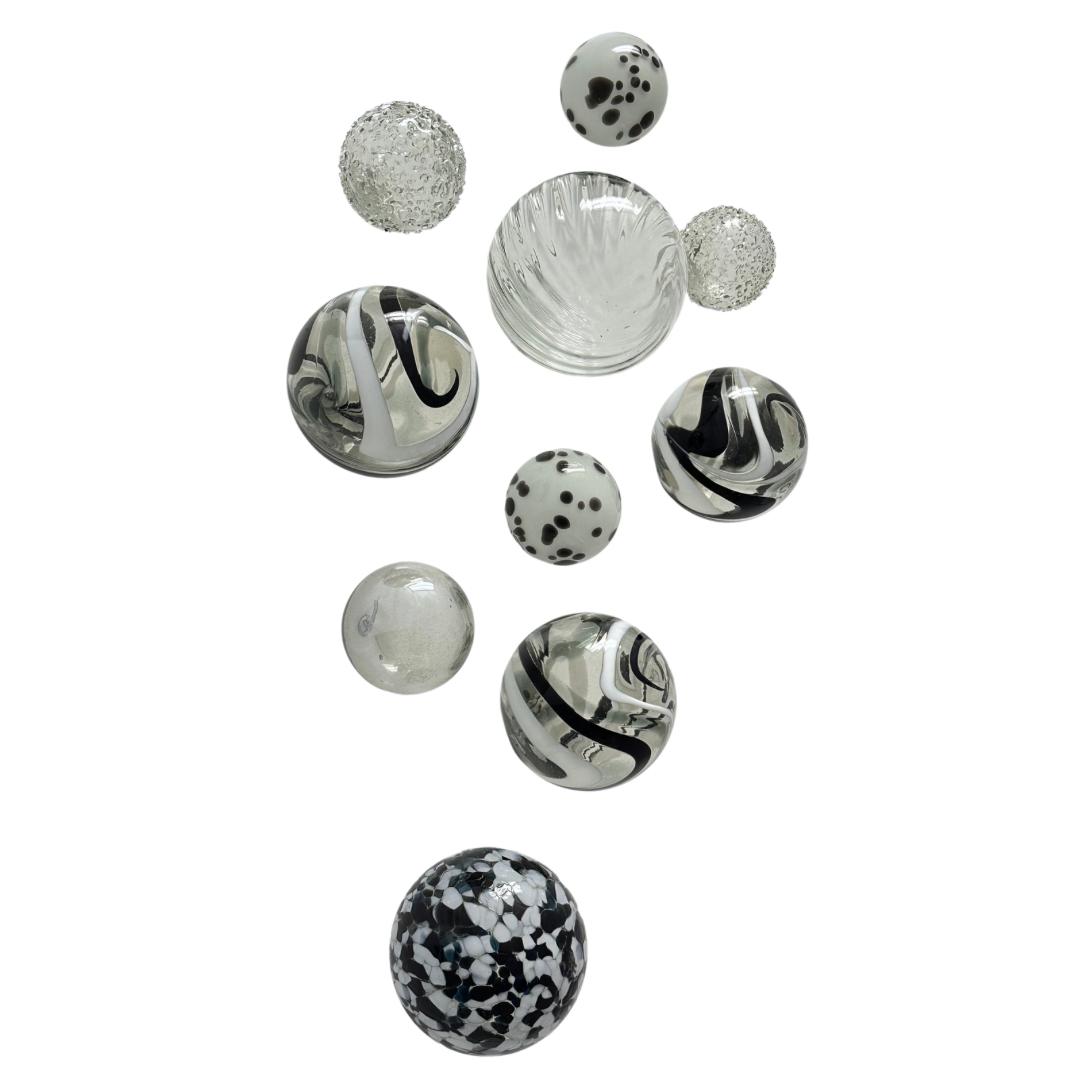 Hanging Glass Wall Decoration Spheres & Ornaments for Living Room ...