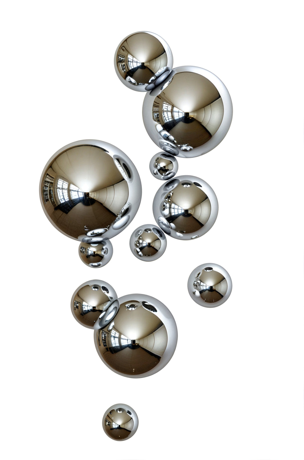 Hanging Glass Wall Decoration Spheres & Ornaments for Living Room ...